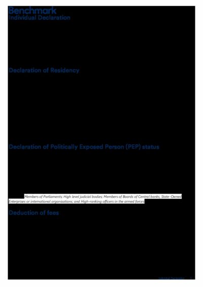 Fusion Wealth Declaration - Dental & Medical